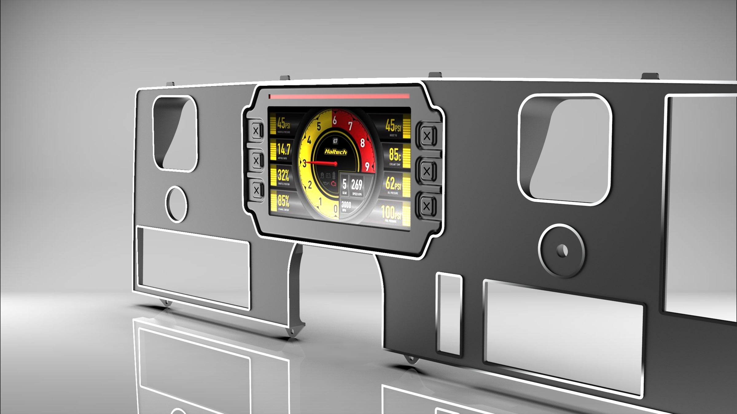 Holden HQ Dash Cluster - Digital – ProCad Concepts